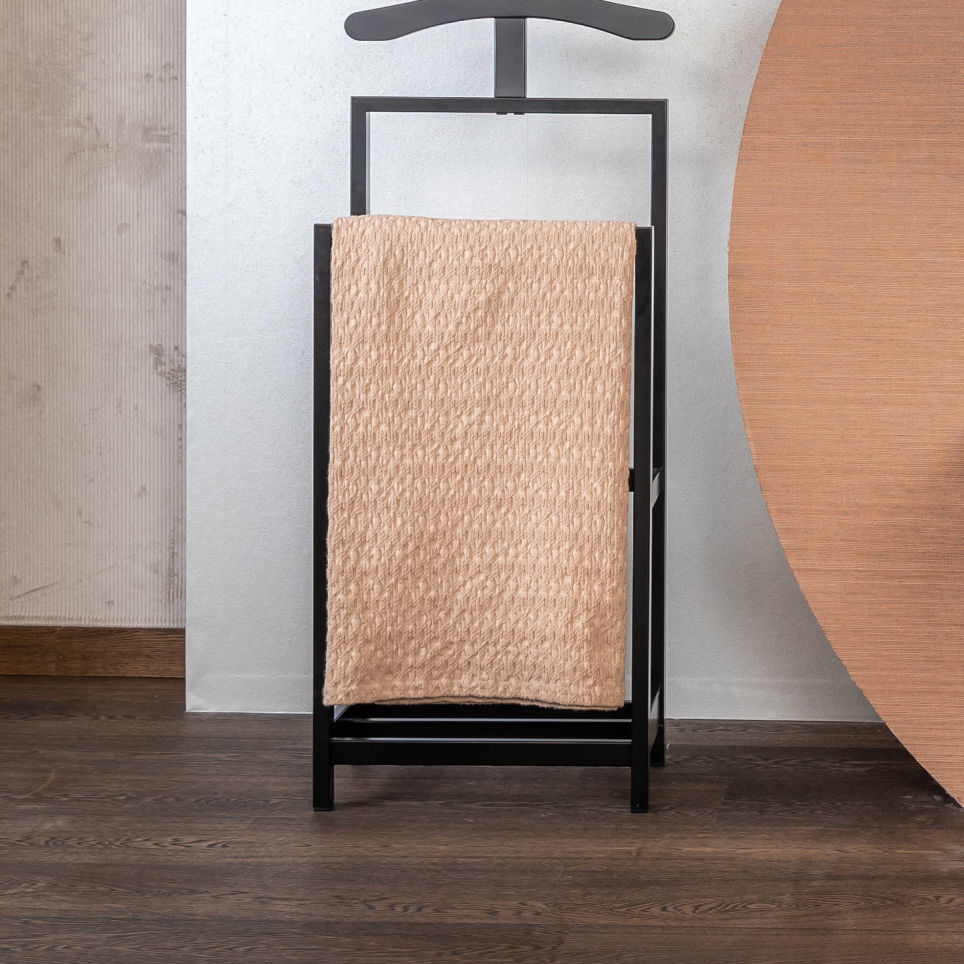 Fabric lap robe - CORAL - EUROFASHION HOMETEXTILES & CONCEPTS