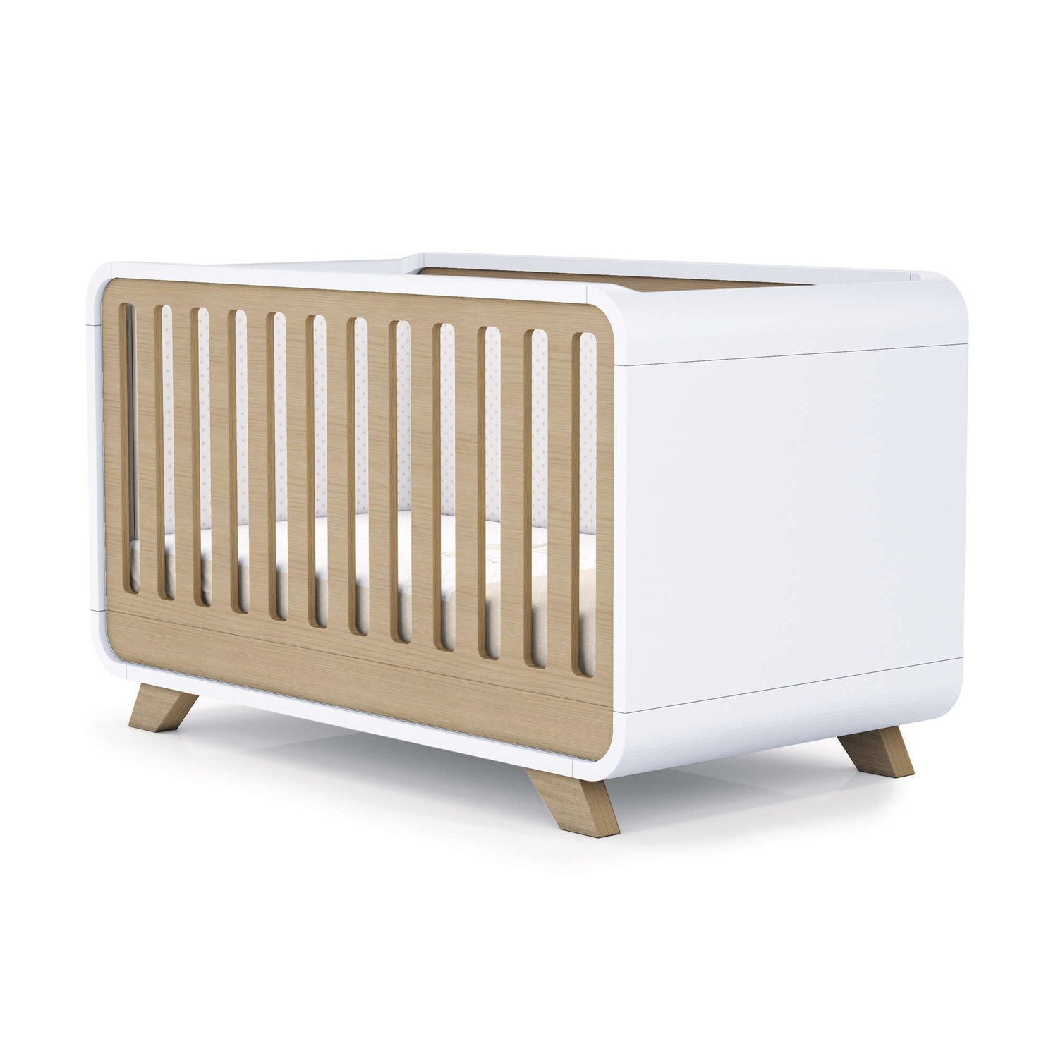 Extendable baby bed - C137P - ALONDRA - single / contemporary / plywood