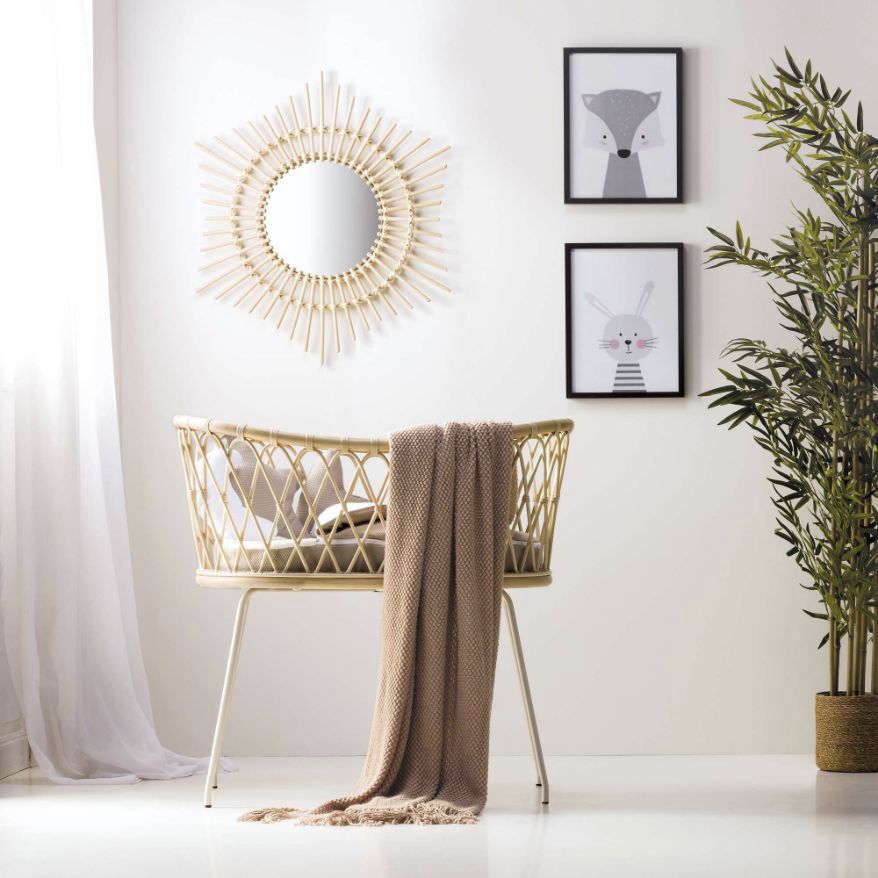 Standard cradle - YAKARTA - ALONDRA - rattan / baby