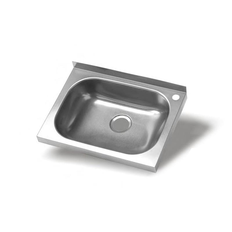 Rectangular hand basin - BRAVO INOX S.R.L. - stainless steel