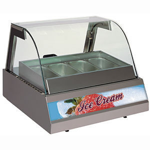 Countertop refrigerated display case - VISION COLD ICE - FRIGEO PERFECT ...