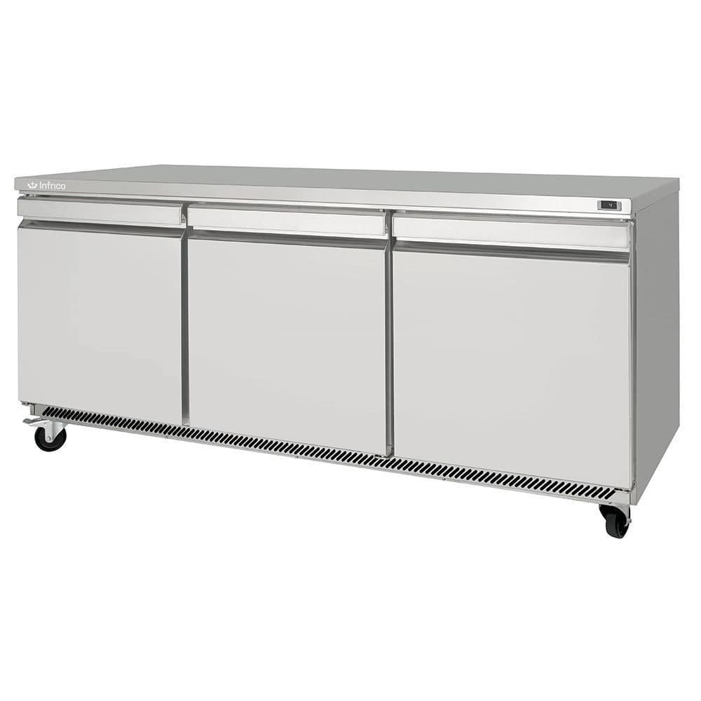 Stainless steel prep table - UC 72 R - INFRICO, S.L. - refrigerated ...