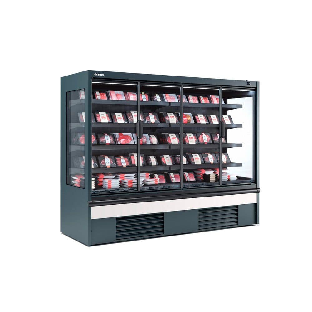 Shelf refrigerated display case - ML25DCPM1 - INFRICO, S.L. - for shop ...