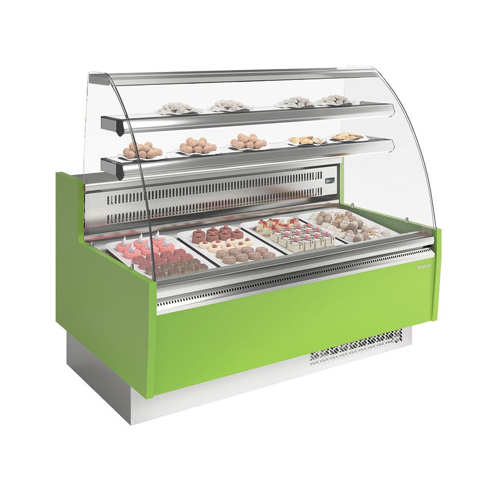 Counter refrigerated display case - VGL 15 C - INFRICO, S.L. - shelf ...