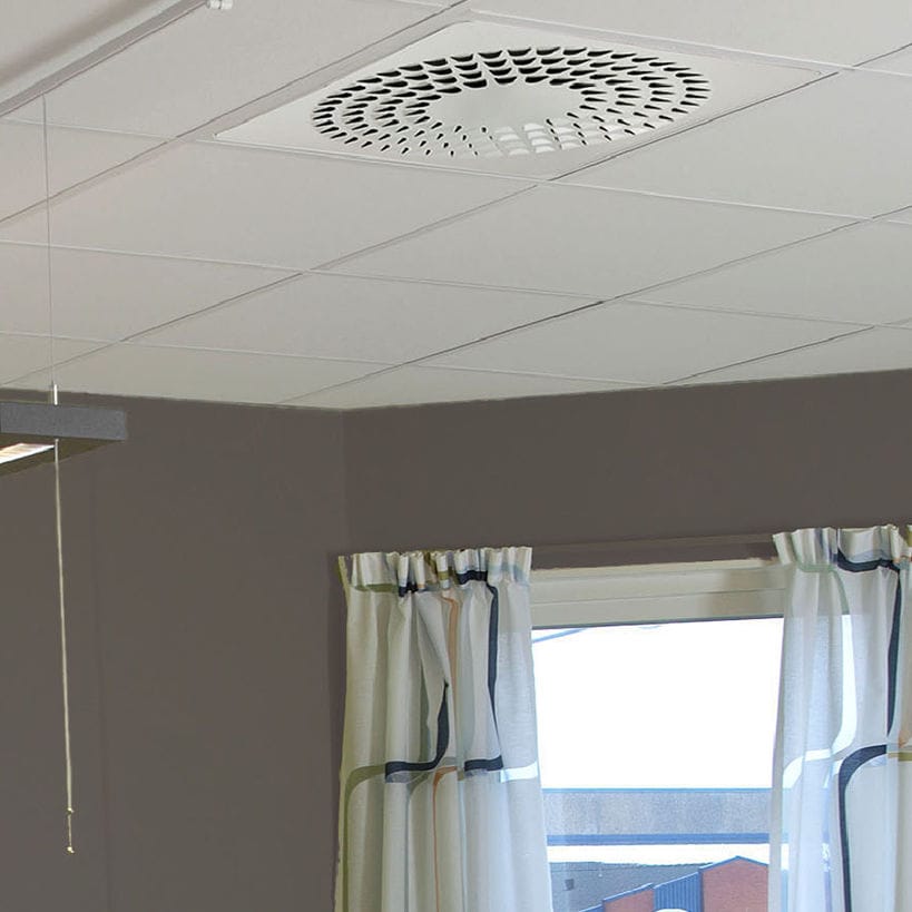 Ceiling air diffuser - HAWK - SWEGON - rectangular / modular / for air ...