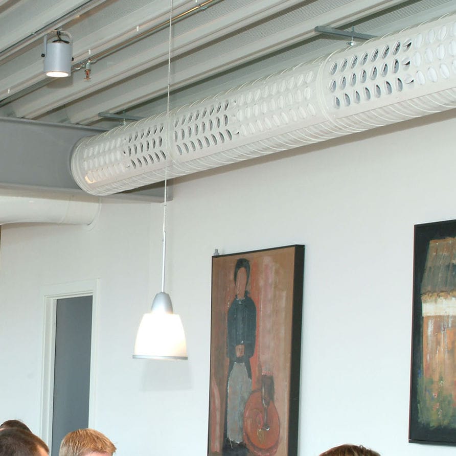 Wall-mounted air diffuser - KDY - SWEGON - linear / rectangular