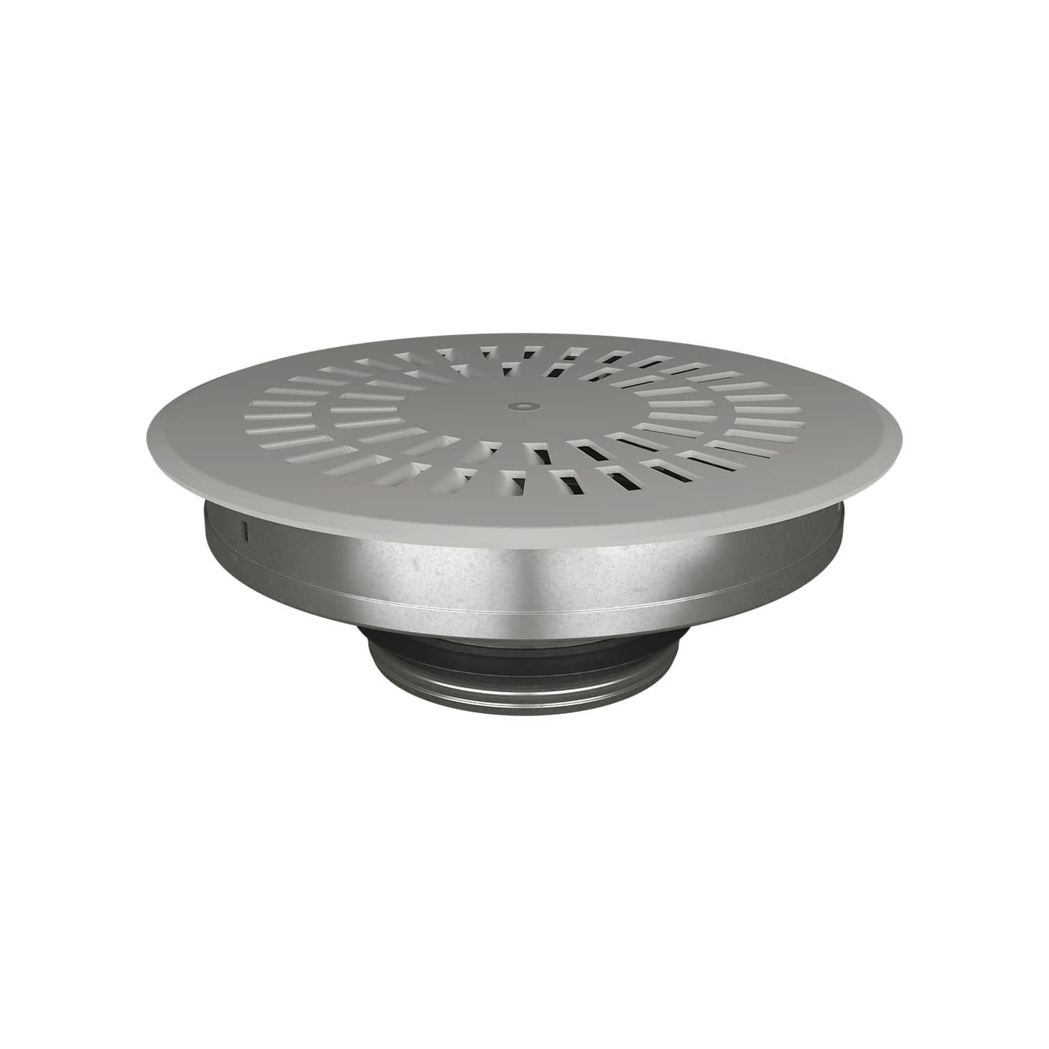 Floor air diffuser - LOCKZONE BASE - SWEGON - round