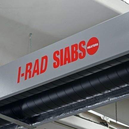 Gas radiant panel - I-RAD - SIABS S.r.l. - ceiling-mounted / industrial ...