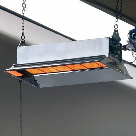 Ceramic radiant panel - C-RAD - SIABS S.r.l. - gas / ceiling-mounted ...