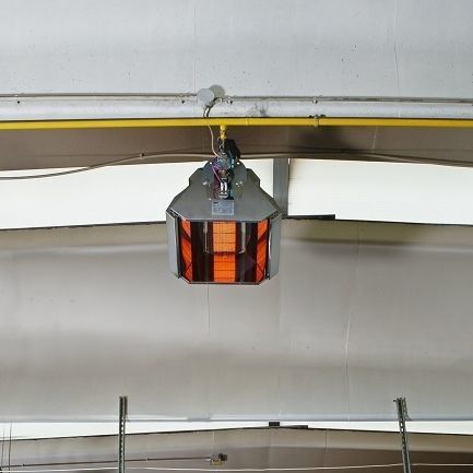 Ceramic radiant panel - C-RADPLUS - SIABS S.r.l. - gas / ceiling ...