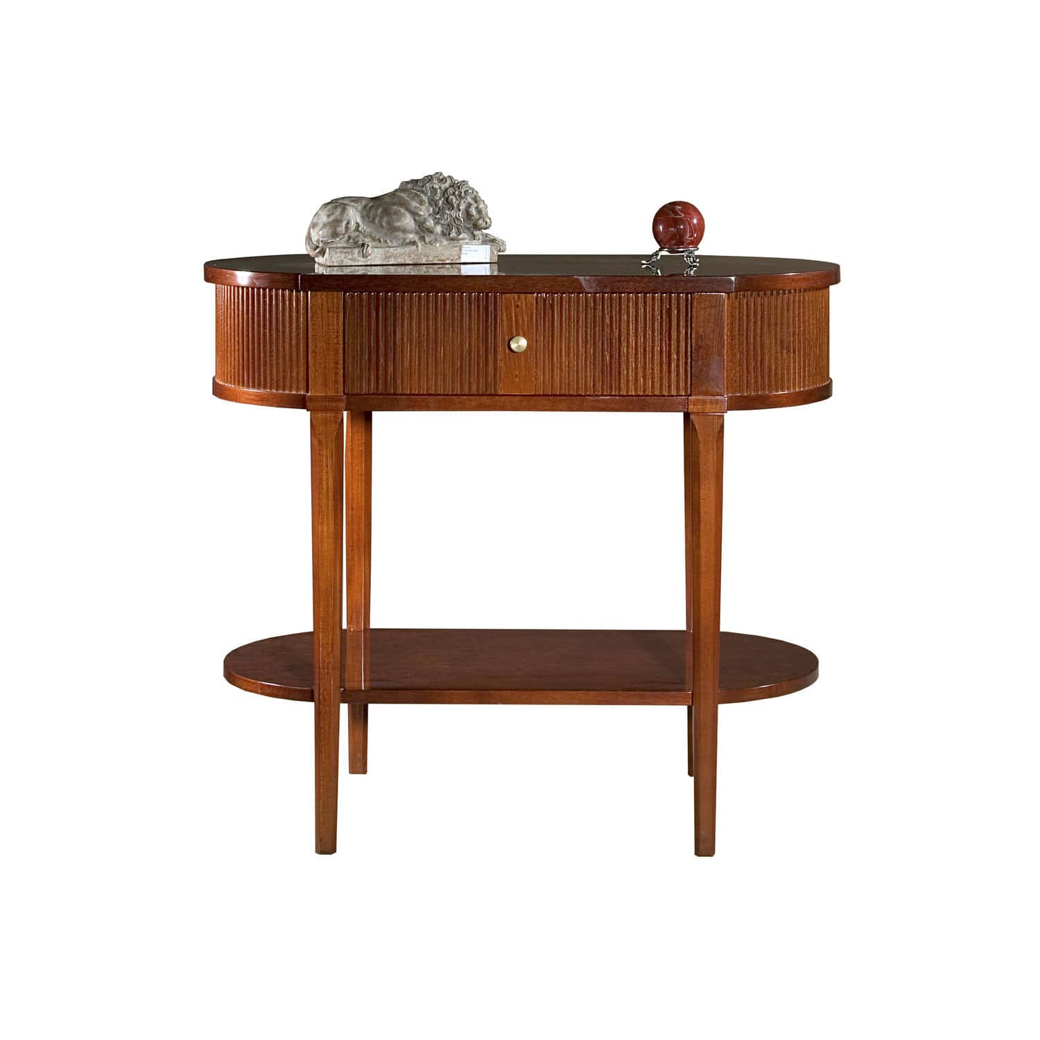 Traditional bedside table - BARROSA - ACANTO - walnut / wood veneer ...