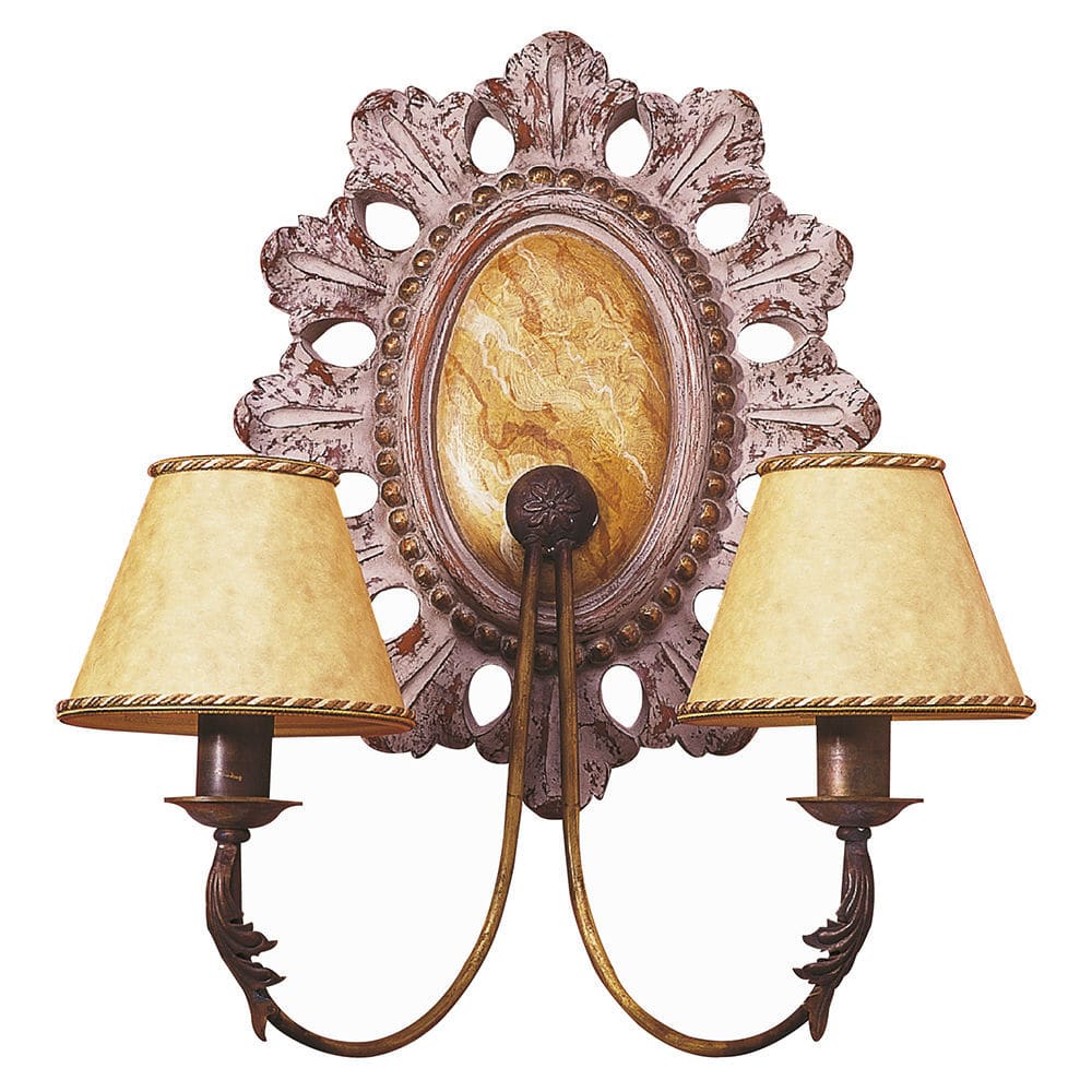 Contemporary wall light - LOTOS - ACANTO - indoor / marble / resin