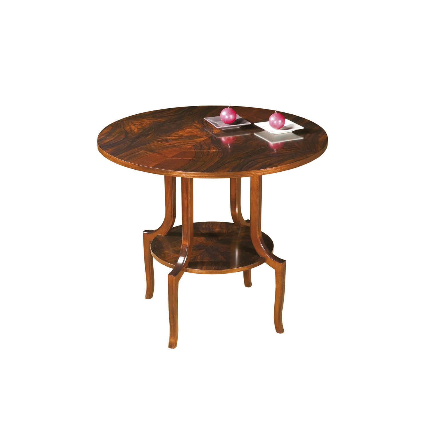 Traditional side table - DAROCA - ACANTO - walnut / wood veneer ...