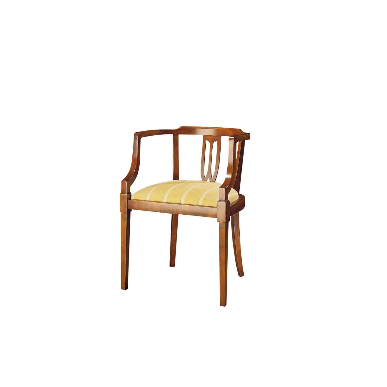 Traditional office chair - PALAS - ACANTO - indoor / fabric / beech base