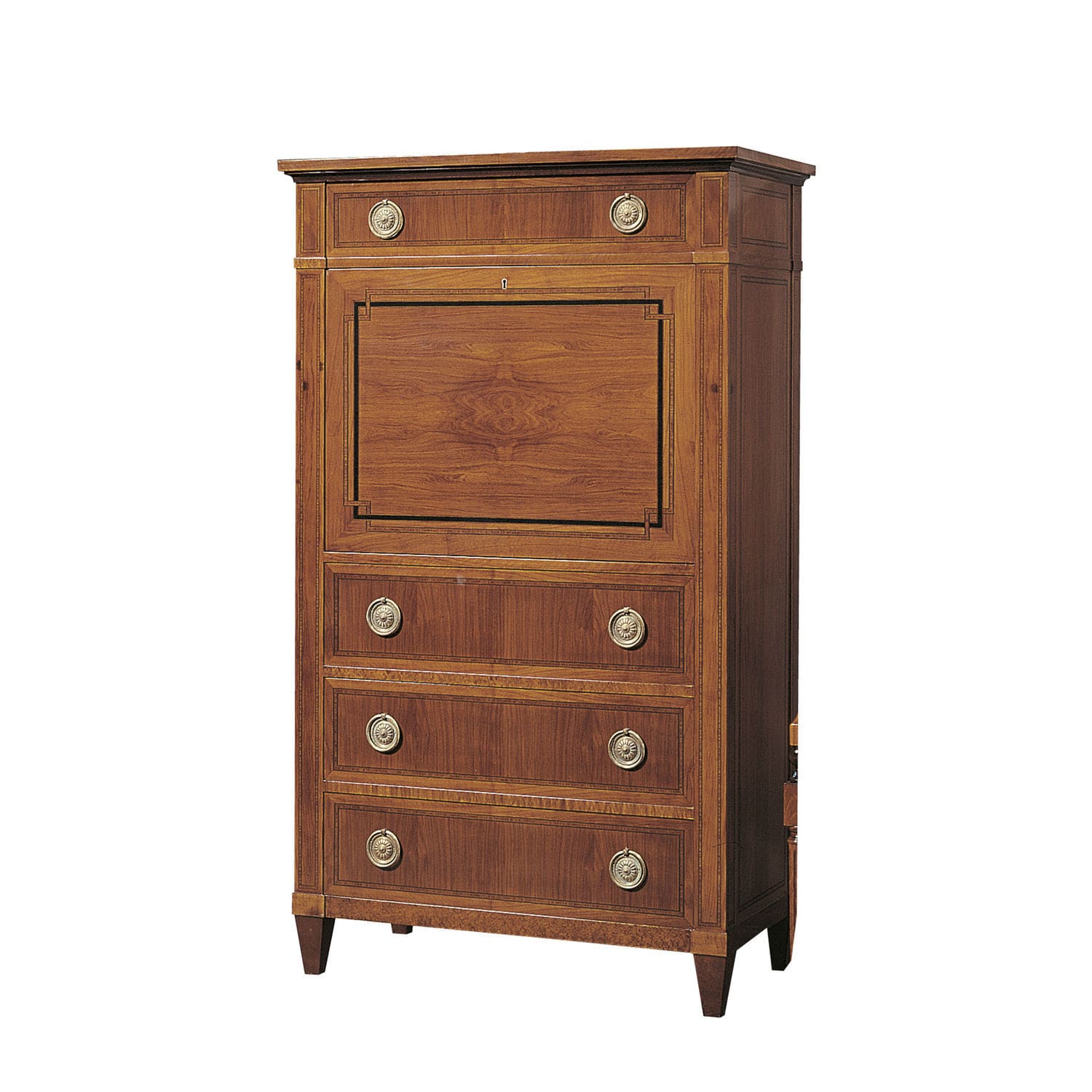 Traditional secretary desk - TURIA - ACANTO - wood veneer / with ...