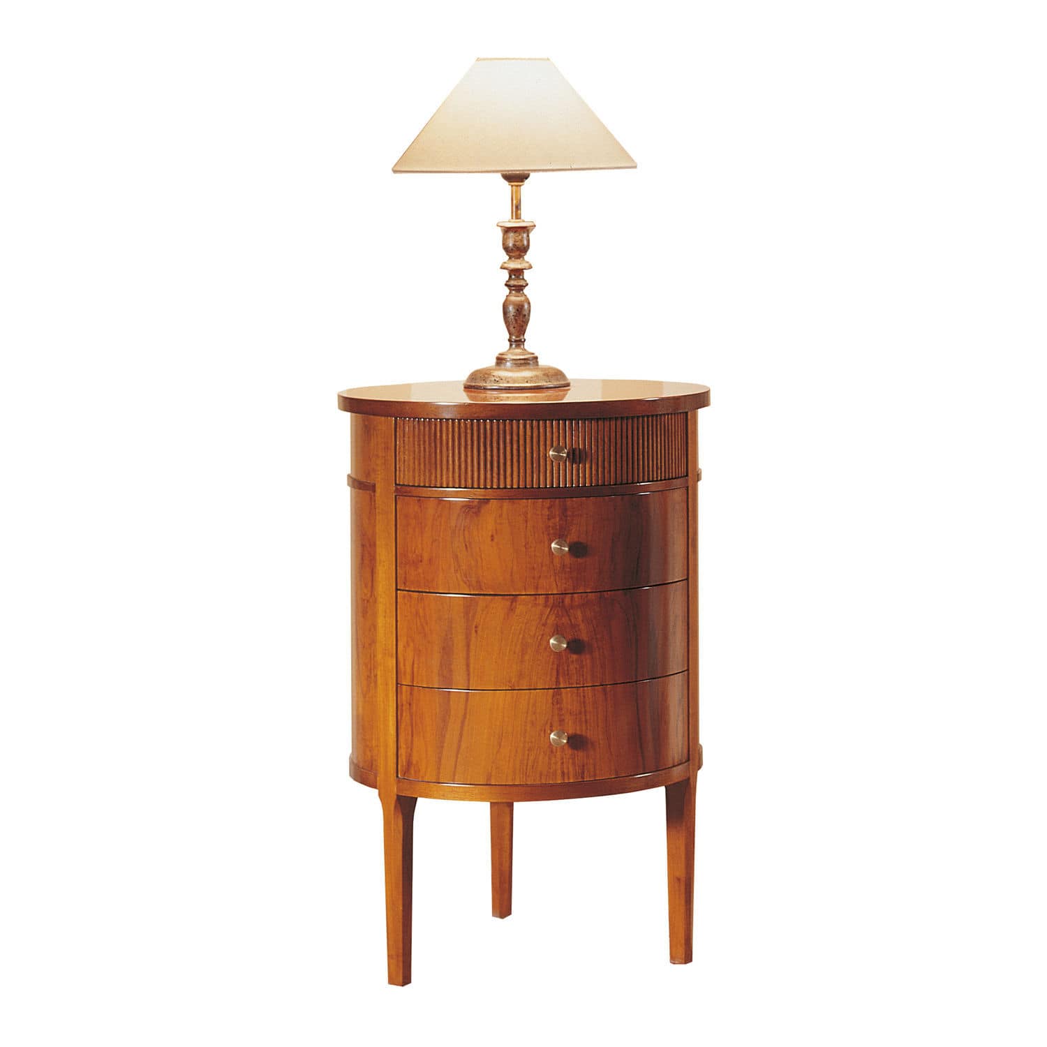 Traditional bedside table - CALVIA - ACANTO - wood veneer / wooden base ...