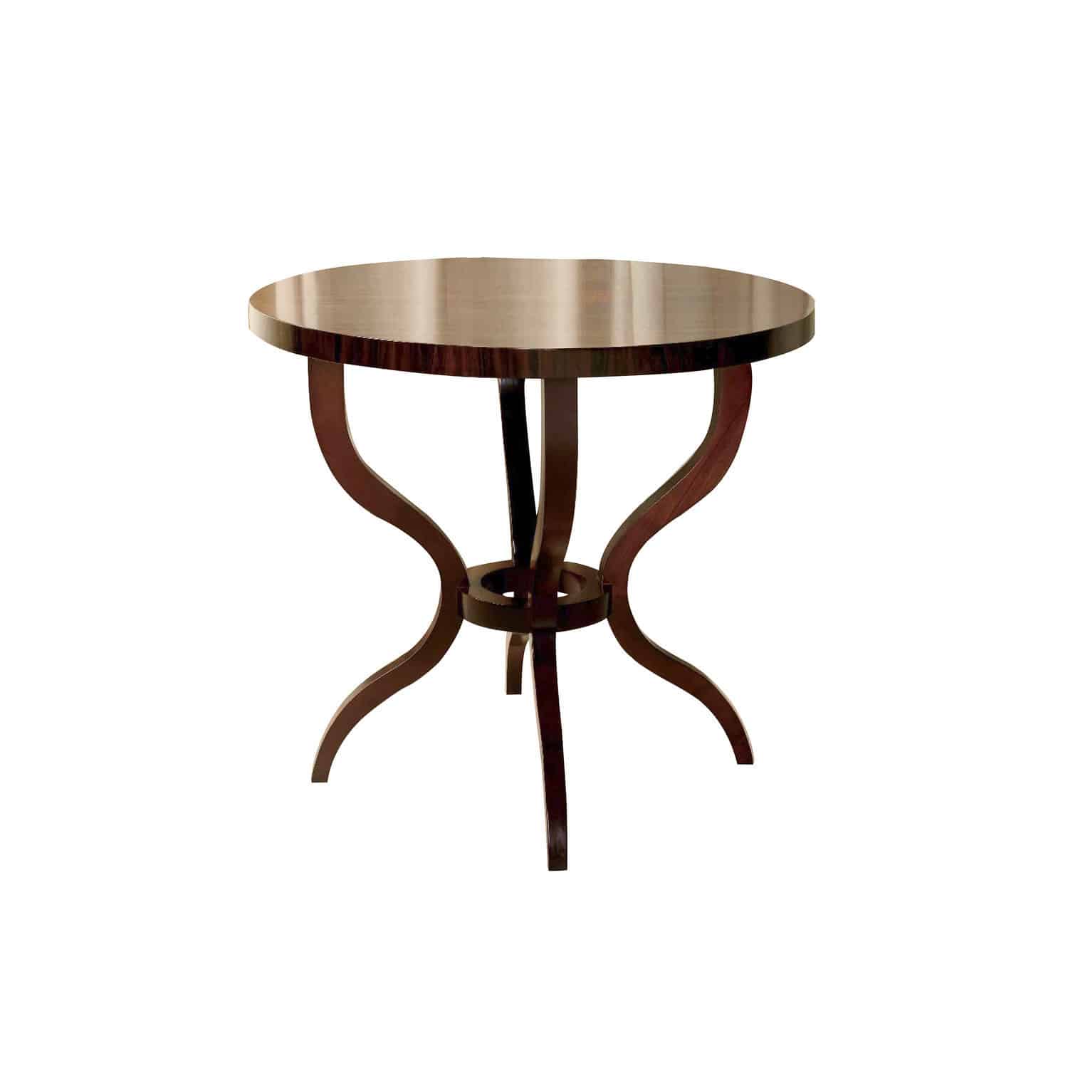 Traditional side table - GALEA - ACANTO - walnut / wood veneer / wooden ...