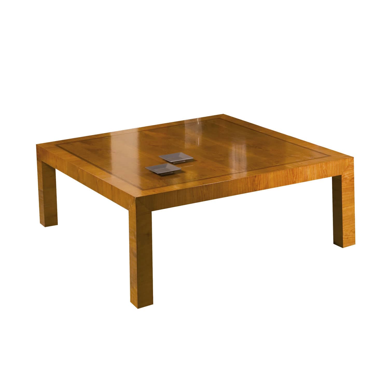 Contemporary coffee table - MILAN - ACANTO - wood veneer / wooden base ...