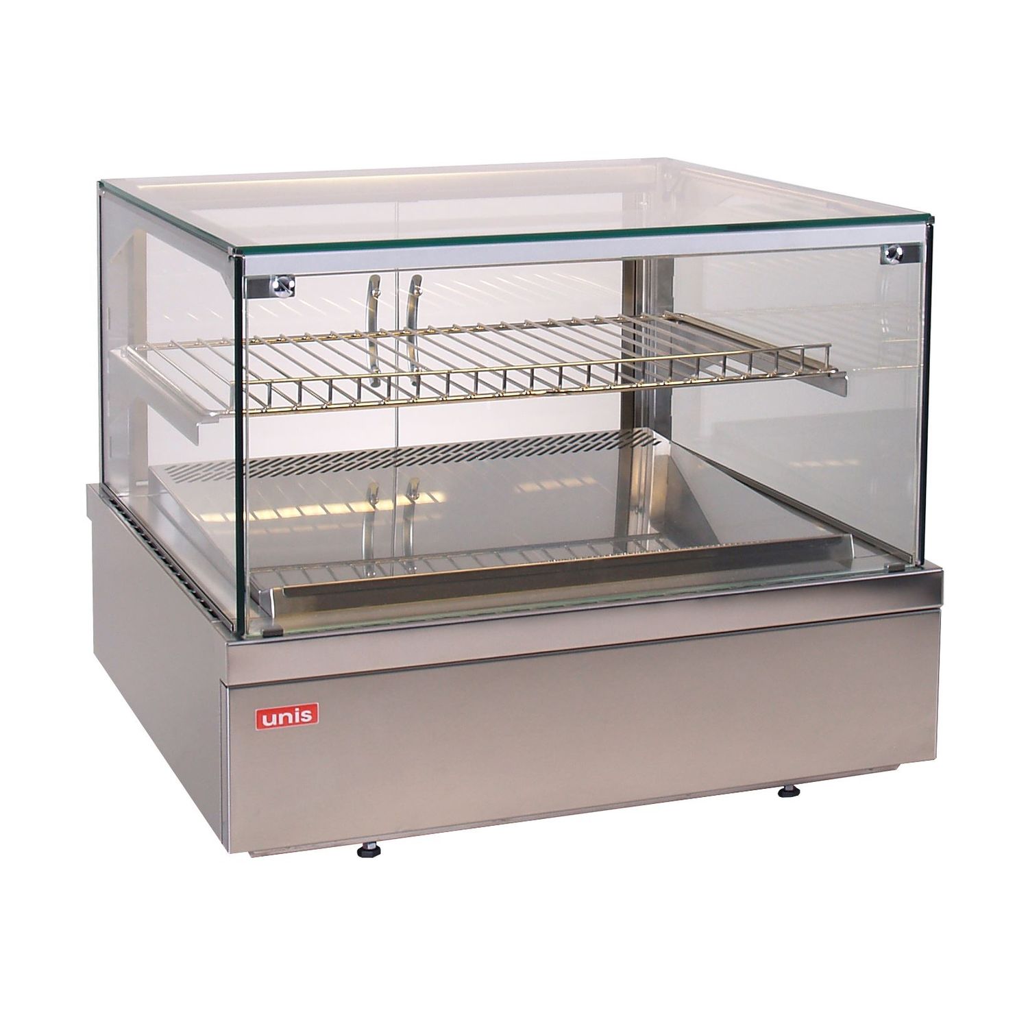 Counter refrigerated display case - THAYA COLD - UNIS COOL - with door
