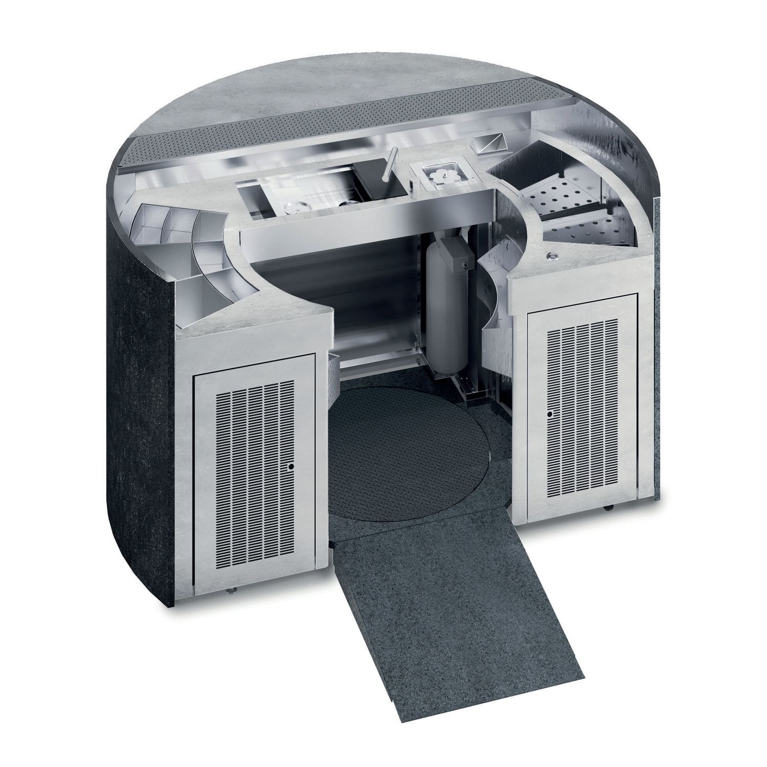 Bar refrigerated counter - MOON OPEN - CIAM S.P.A. - without door ...