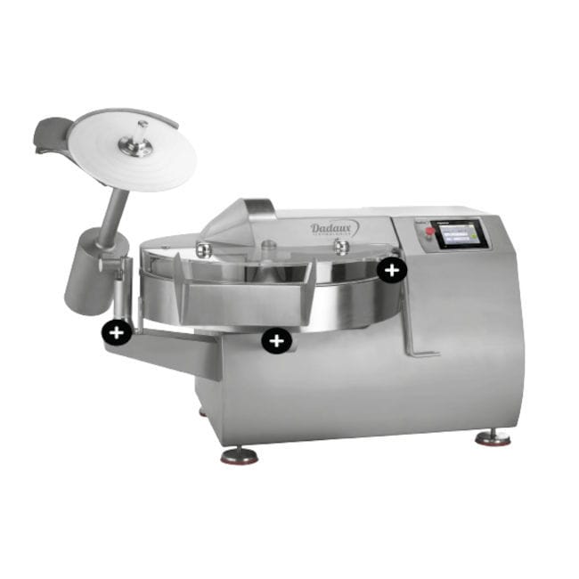 Commercial cutter - TITANE 120 V - DADAUX SAS - cutting / knife / floor ...