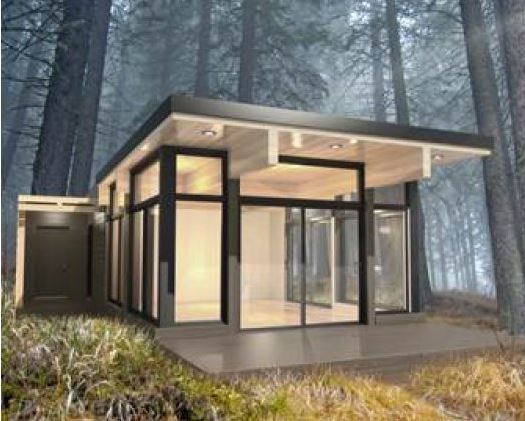 Prefab micro-house - CHÏC SHACK - Industries Bonneville - contemporary