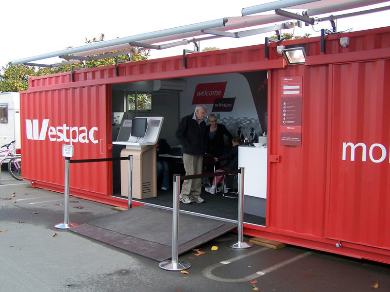 Commercial container - BANK FOR CHRISTCHURCH EARTHQUAKE RELIEF - addis ...
