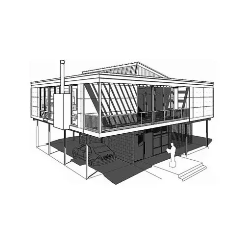 Pilotis Architecture Structure Le Corbusier's Five Points Of