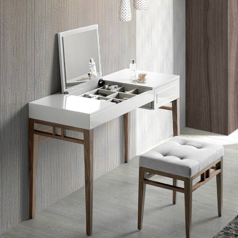 Contemporary dressing table - 7001 - Angel Cerdá - wood veneer ...
