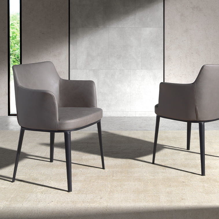Contemporary dining chair - 4112 - Angel Cerdá - indoor / fabric ...