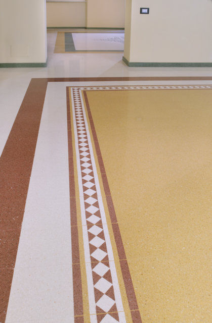 Terrazzo border tile - B4 SO - grandinetti srl - for floors