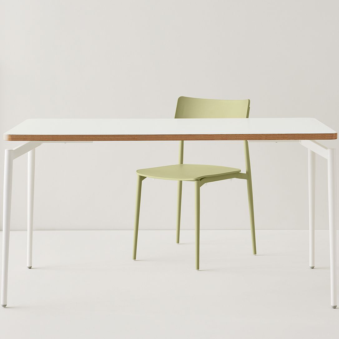 Contemporary table - CULT - SEGIS - HPL / ABS / powder-coated steel base
