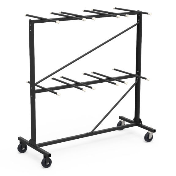 Chair trolley - #HANDLING-HCT6072-BLK01 - Virco - kindergarten / for ...
