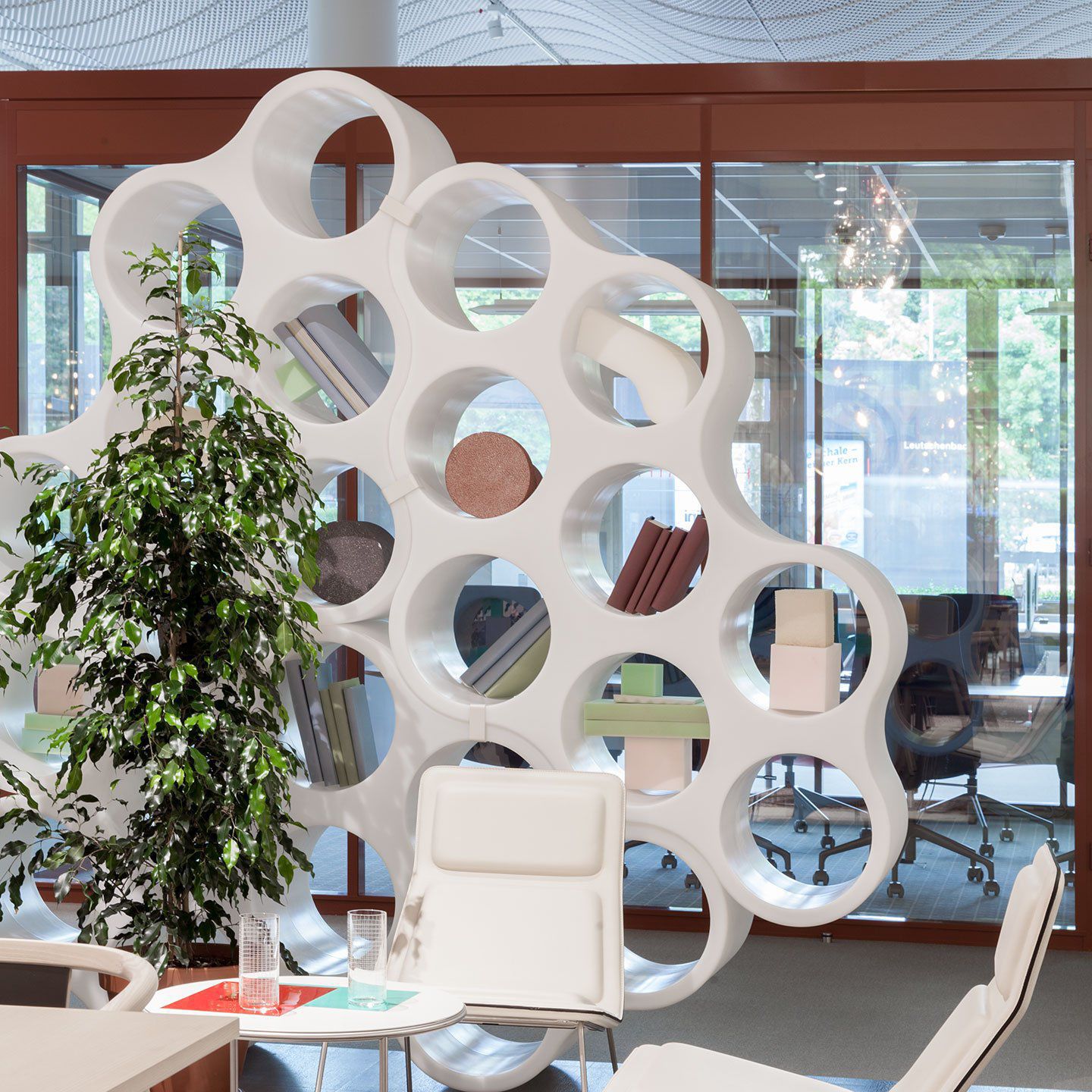 Modular shelf - CLOUD - Haworth - contemporary / plastic / commercial