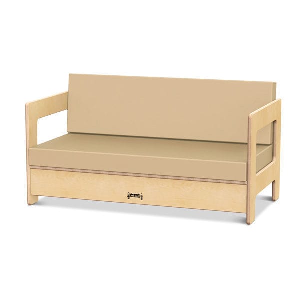 Child's sofa - JC series - Jonti-Craft, Inc. - contemporary / beige / blue