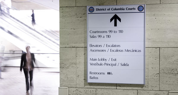 Wall-mounted signboard - MODULAR - 2/90 Sign Systems - aluminum ...