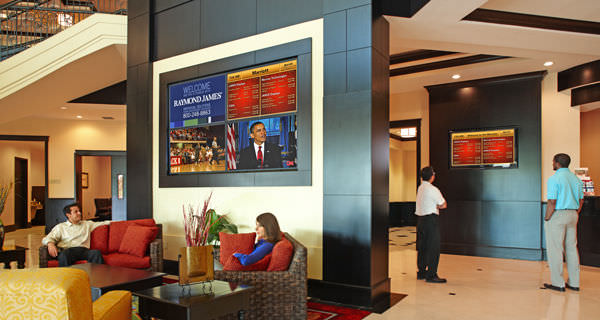 Wall-mounted display panel - DIGITAL - 2/90 Sign Systems - indoor ...