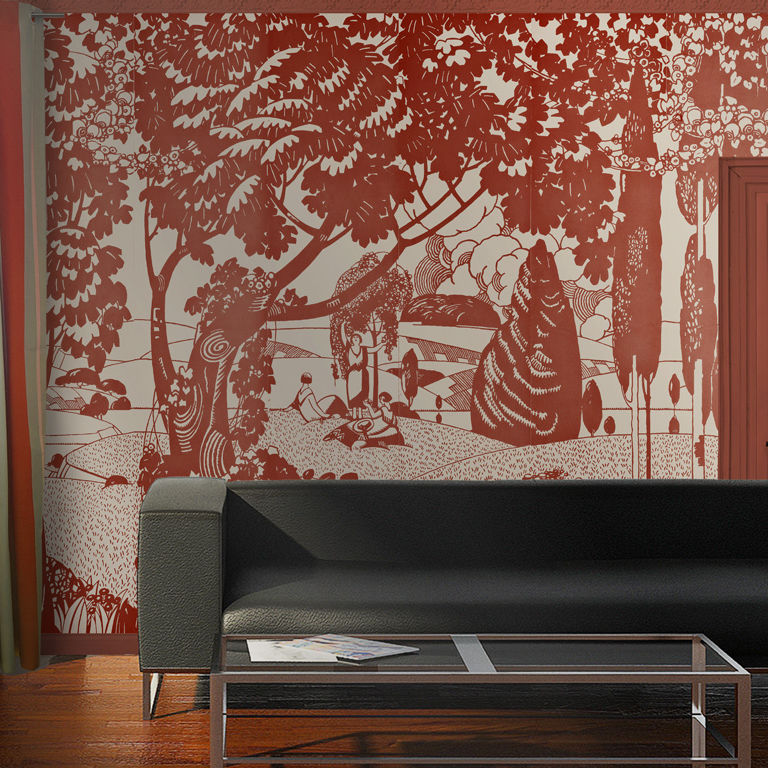 Traditional wallpaper - MODERN DECOR - Papiers de Paris - nature ...