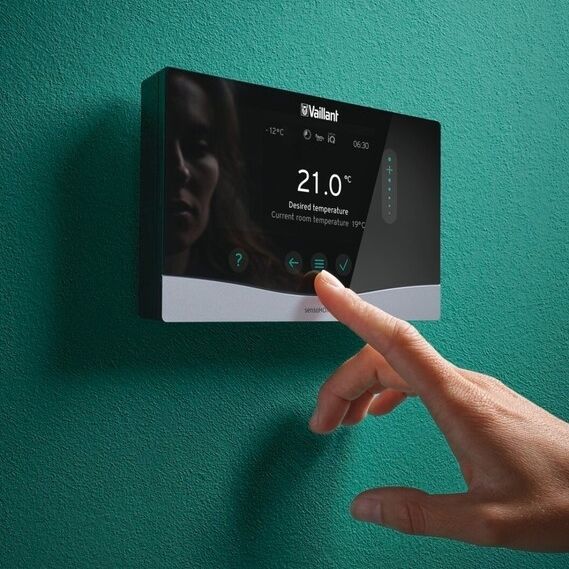 Wall-mounted heating controller - SENSOHOME - VAILLANT - wireless
