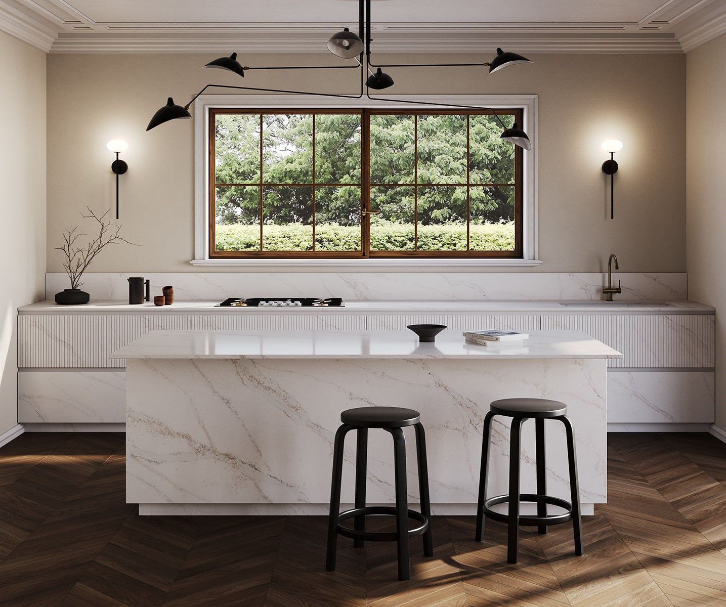 Cladding natural stone slab - MUSA Bianco Pandora - lapitec - for ...