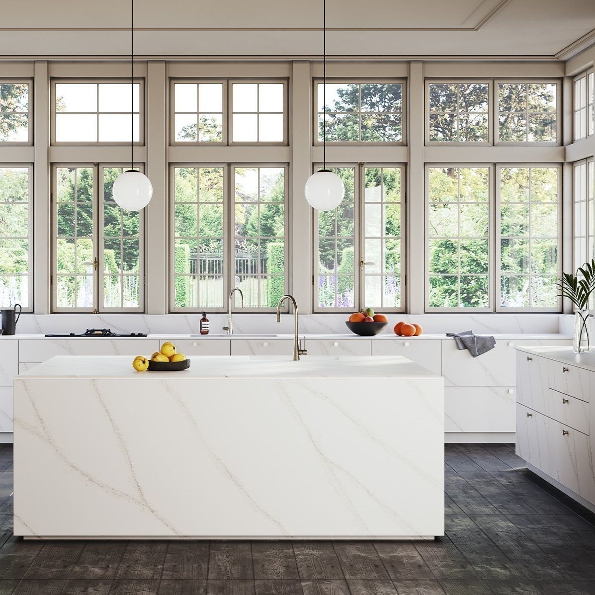 Cladding natural stone slab - MUSA Bianco Atena - lapitec - for ...