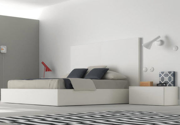 Double bed - D3 - VIVE - MUEBLES VERGE S.L. - contemporary / with ...