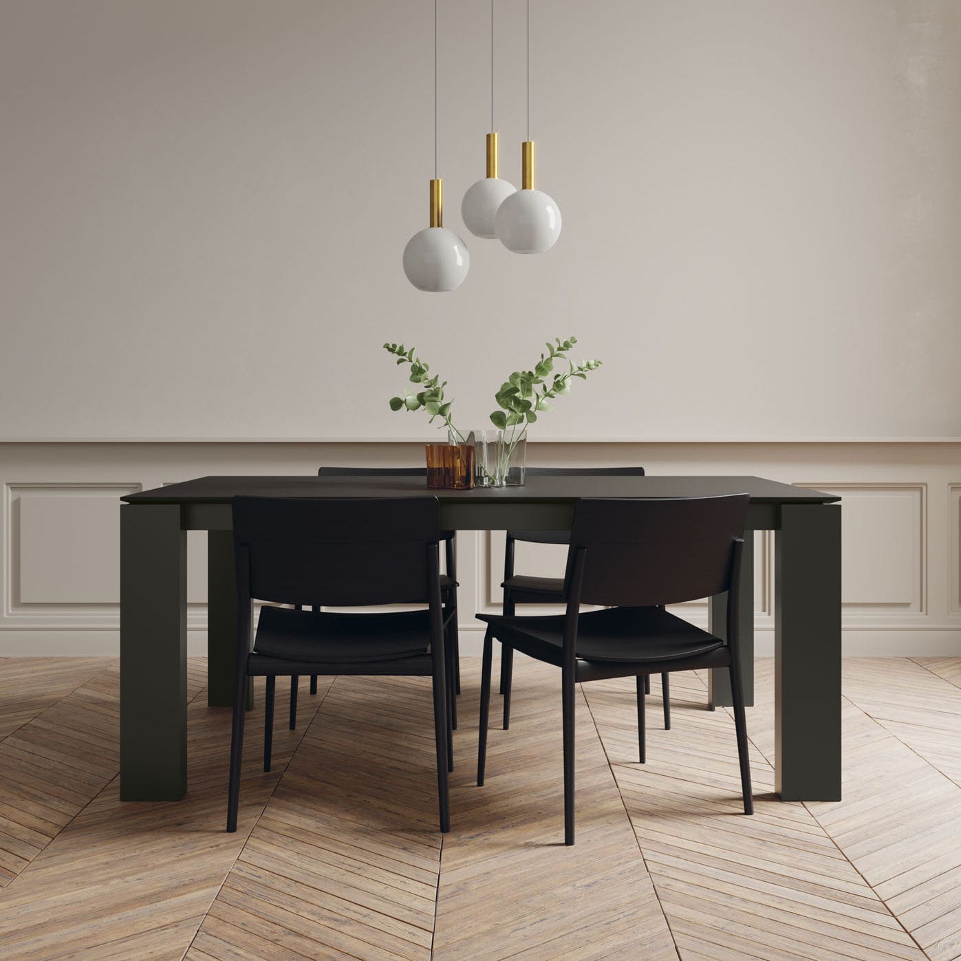 Contemporary dining table - TAVOLE 100 - VIVE - MUEBLES VERGE S.L ...