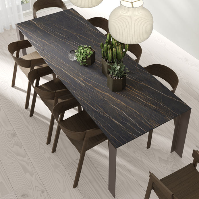 Contemporary dining table - ARCH 3 - VIVE - MUEBLES VERGE S.L ...