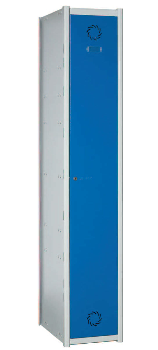 Steel locker - AV-25/1 - MEGABLOK S.A. - for public building / secure