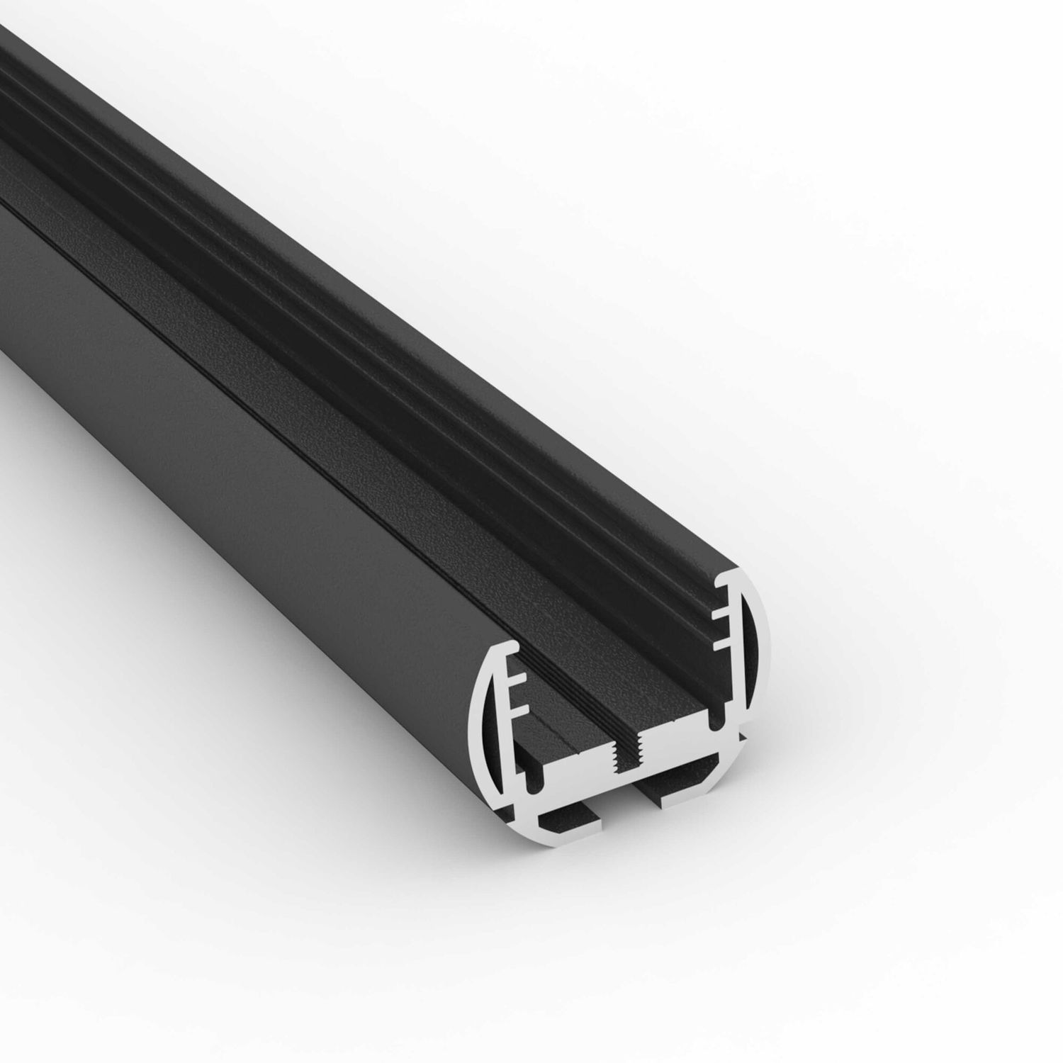 Surface mounted lighting profile - COMFORT - Luz Negra - LED ...