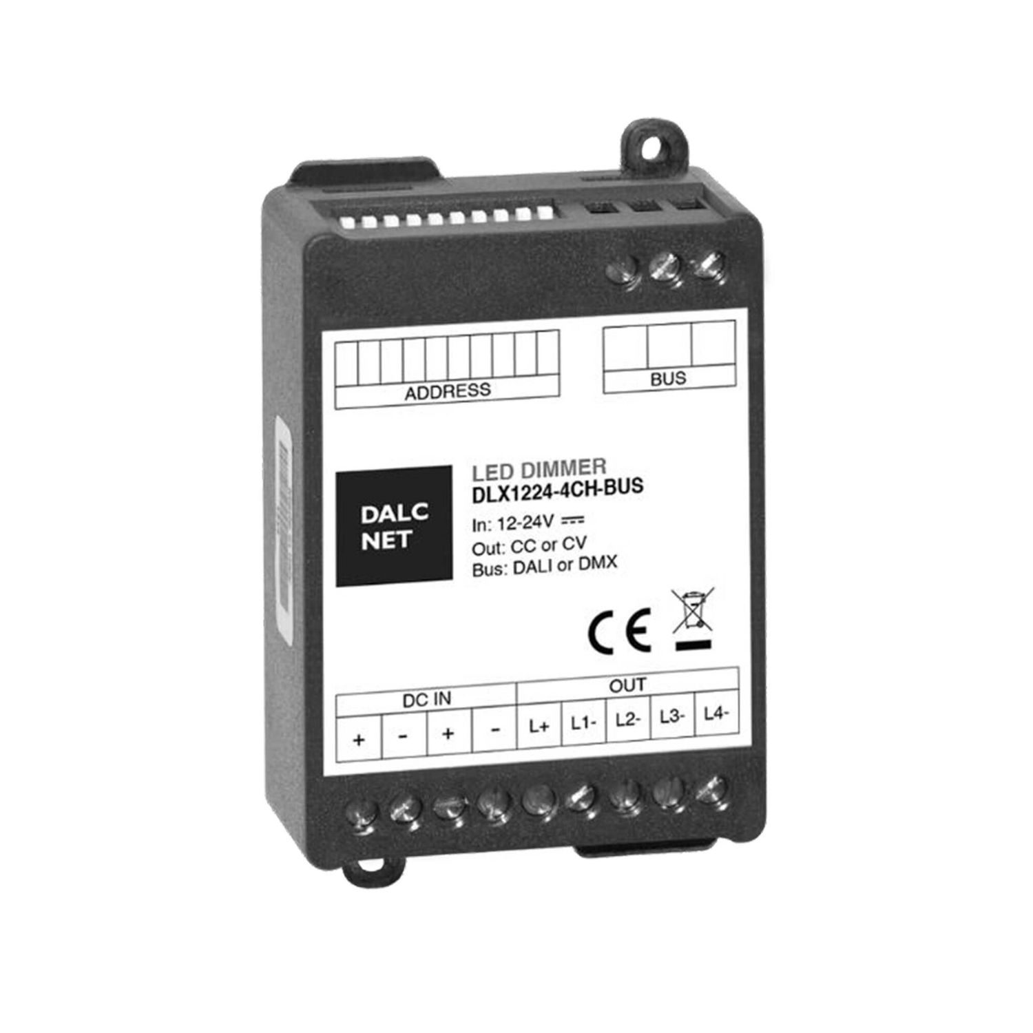 DMX dimmer - 41.104 - Luz Negra