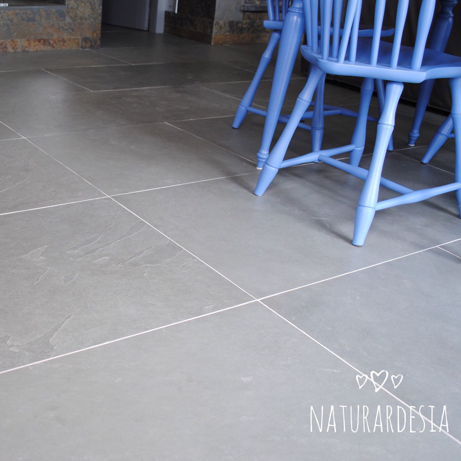 Slate tile - MARE NATURAL SLATE - MAP Slate Srl - matte / indoor / for ...