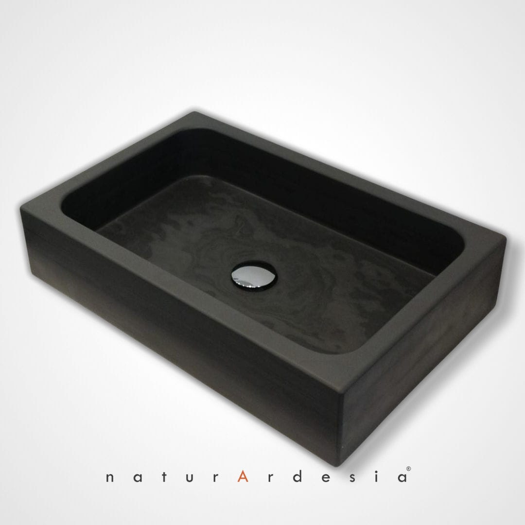 Countertop washbasin - VIRGINIA - MARE SLATE - MAP Slate Srl - slate ...