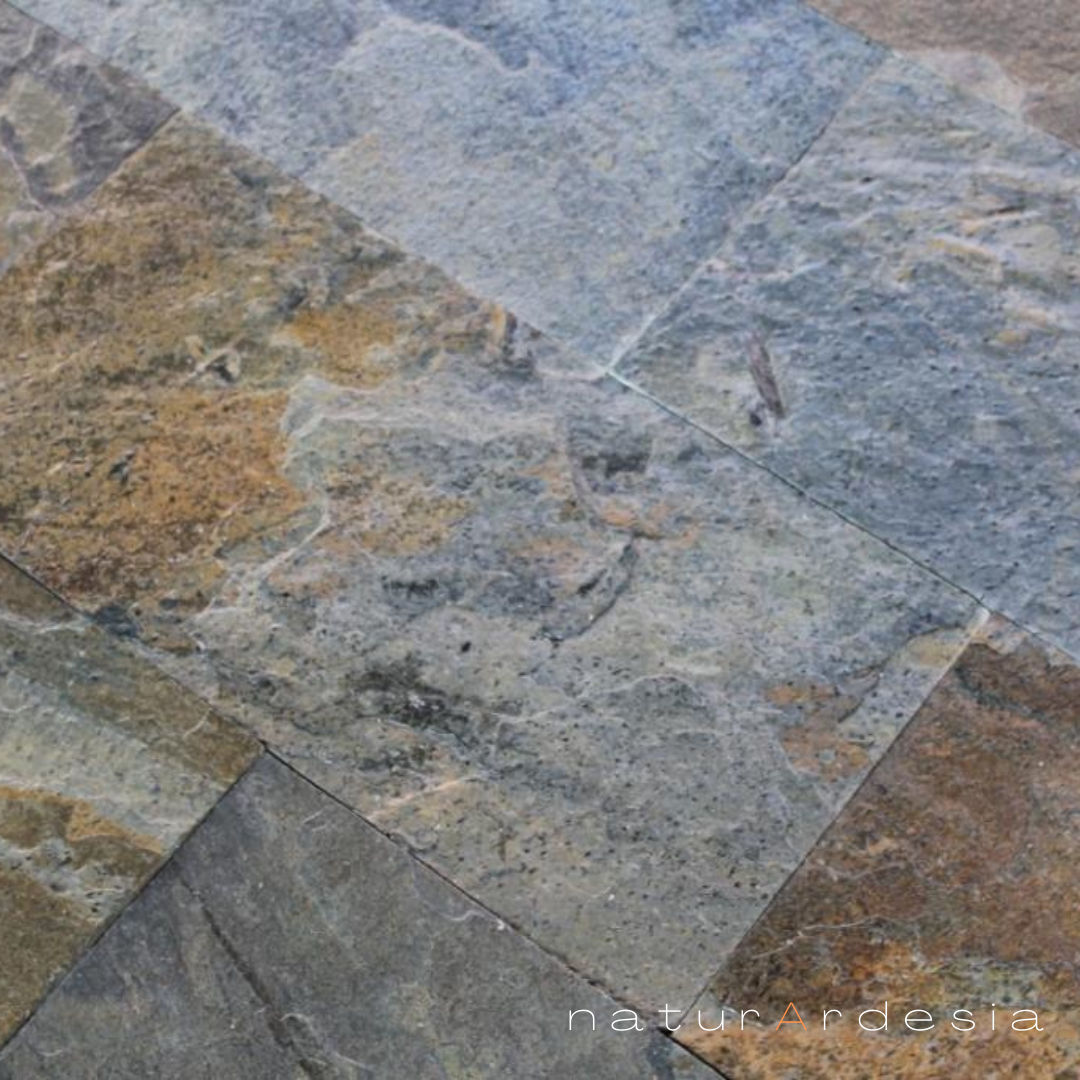 Quartzite tile - PLATINUM QUARZITE - MAP Slate Srl - natural stone ...